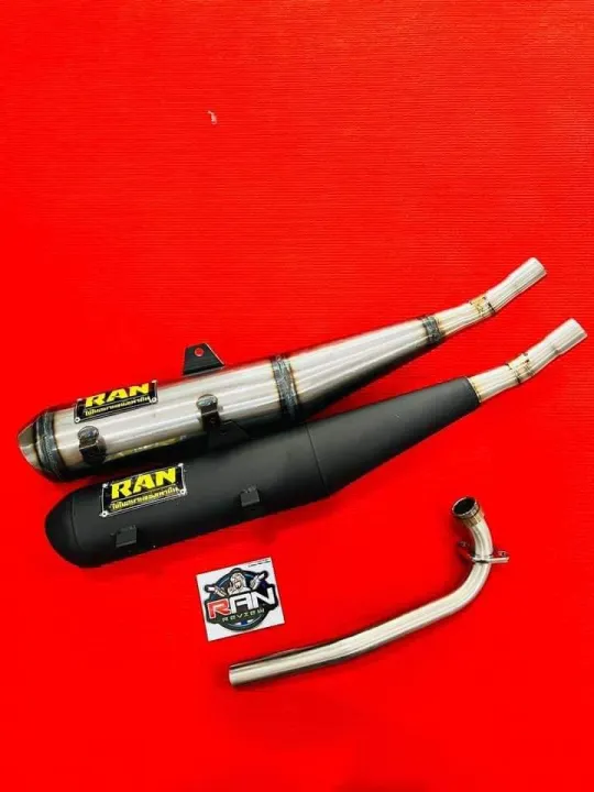 ท่อทรงเดิม ผ่าดัง RAN Thailand ใช้กับ WAVE/DREAM/100/110I/125 | Lazada ...