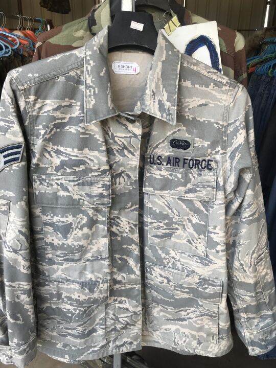 เสื้อทหารมือสอง ACU รอบอก42” ยาว25” สวยคุ้ม มือสองของแท้ | Lazada.co.th