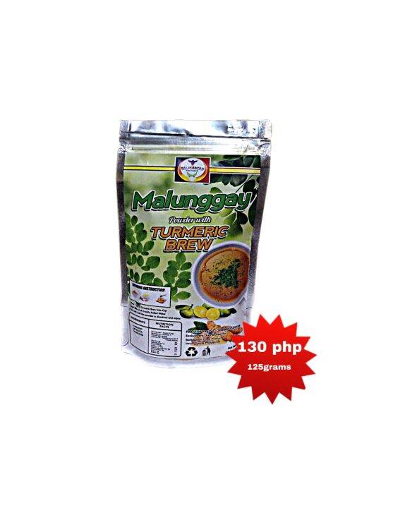 MALUNGGAY powder with TURMERIC brew tea | Lazada PH