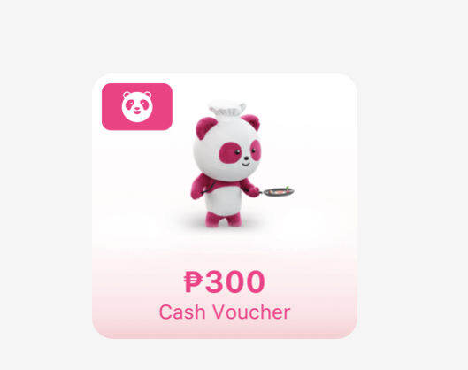 FoodPanda Php 300 Voucher | Lazada PH