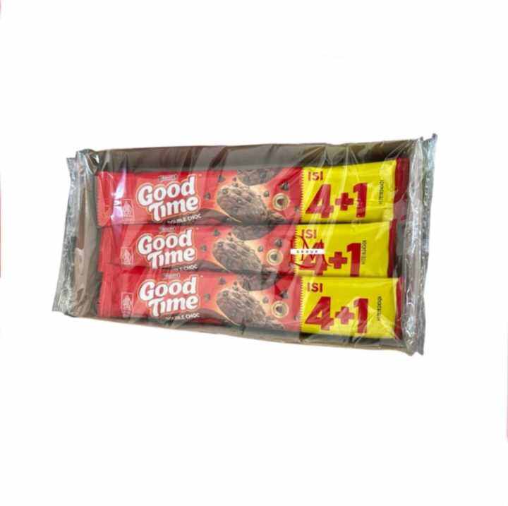 (BOX) Good TIme Double Chocochips Big Kemasan Baru Isi 12 pcs | Lazada ...