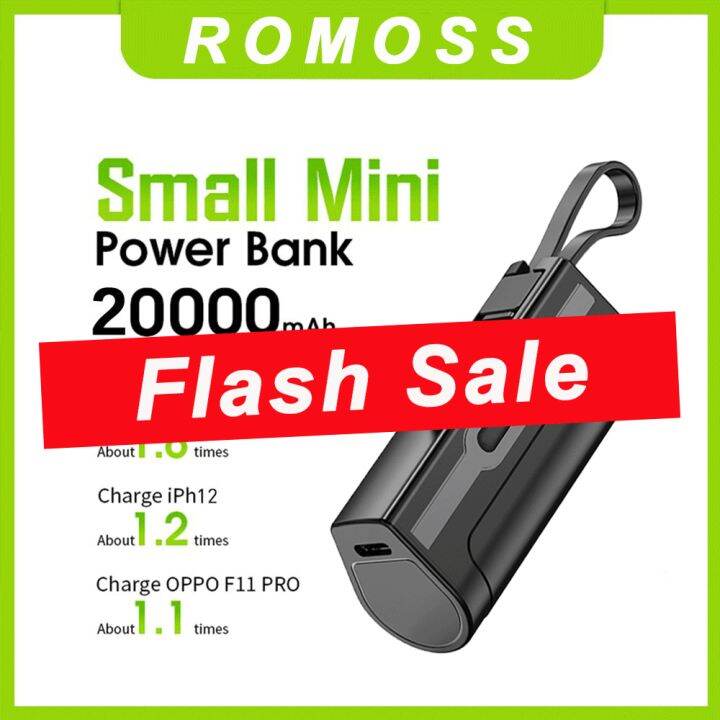 Romoss 20000mah Powerbank powerbank original fast charging mini power ...