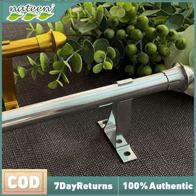 【Buy 1 Take 1】Curtain Holder With Rod Set Curtain Rod With Bracket Set ...