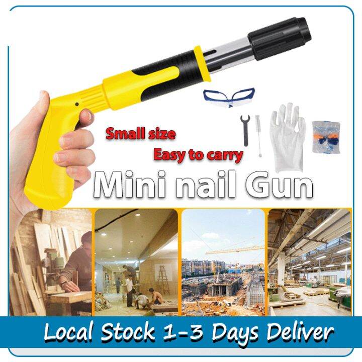 【Free Shipping】Mini Steel Nail Gun Nail Gun Heavy Duty Original Nail ...