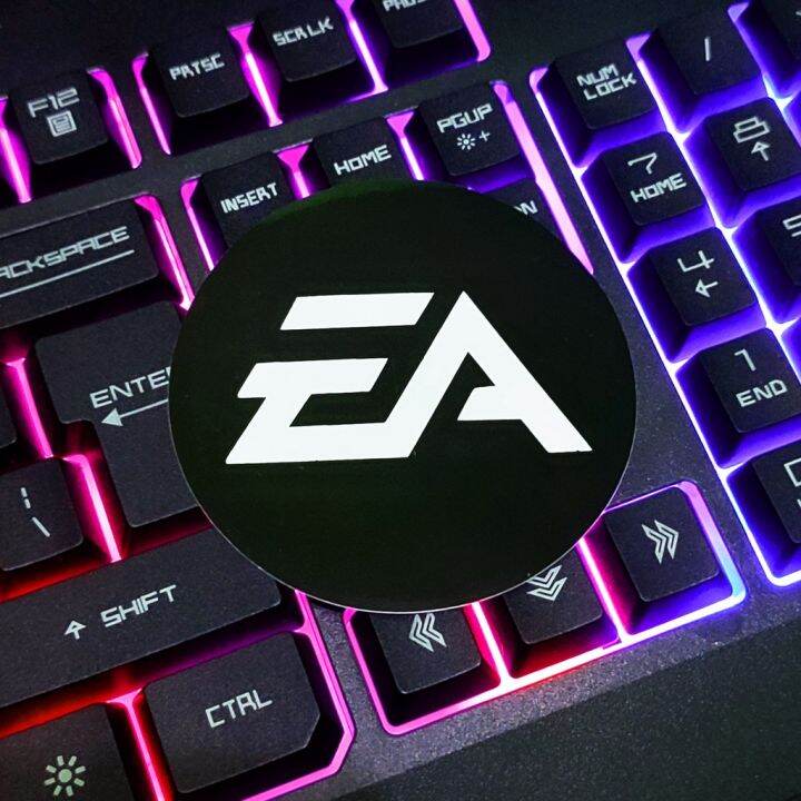 Stiker Aesthetic EA SPORT Sticker Vinyl Laptop Waterproof DIY HP motor ...