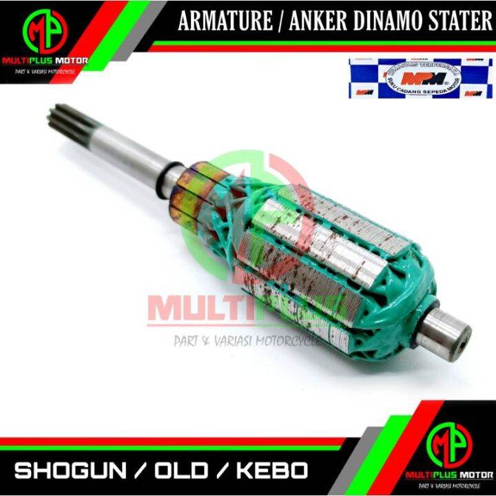 Angker Anker dinamo stater starter Setater Armature SHOGUN,SHOGUN KEBO ...