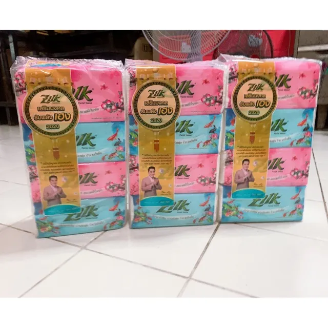 กระดาษทิชชู่ Zilk ซิลค์ ลัคกี้ ซอฟท์แพค หนา2ชั้น 1ห่อมี180แผ่น แพ็ค4ห่อ | Lazada.co.th