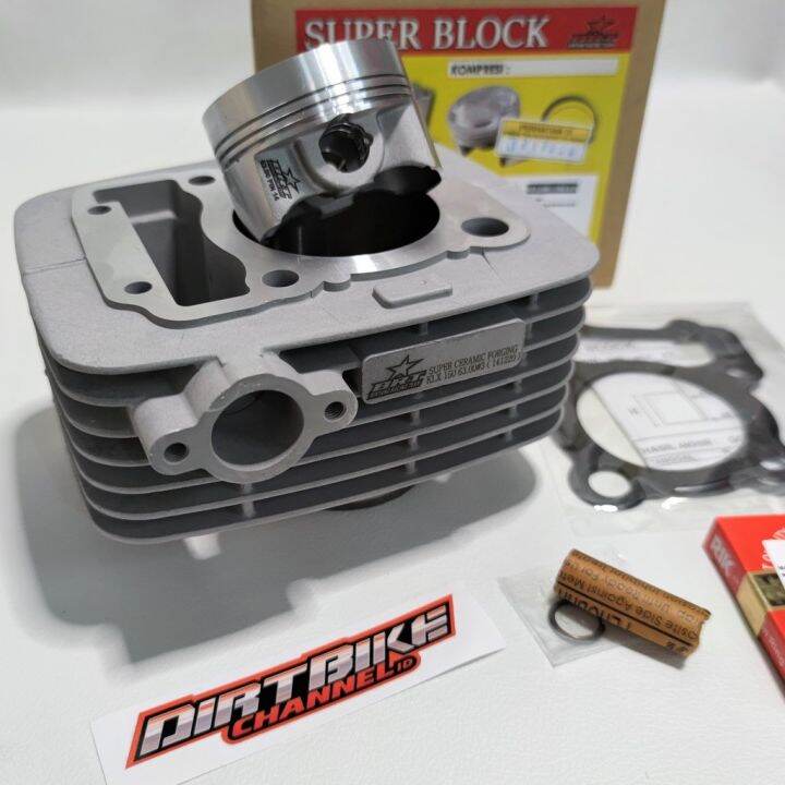 SUPER BLOK CERAMIC & FORGED PISTON BRT KLX DT 150 63 MM BLOK KERAMIK ... SUPER BLOK CERAMIC & FORGED PISTON BRT KLX DT 150 63 MM BLOK KERAMIK ...