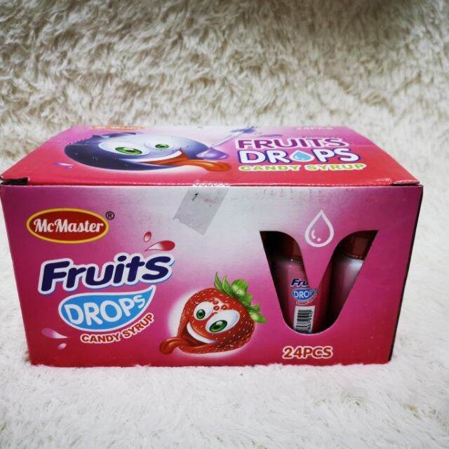McMASTER FRUITS DROPS CANDY SYRUP 24PCS | Lazada