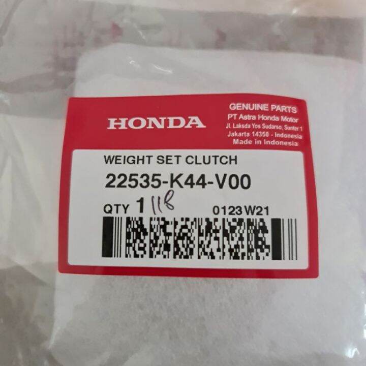 Kampas Ganda K44 AHM Original Honda BeAT POP eSP Vario 110 eSP & Scoopy ...