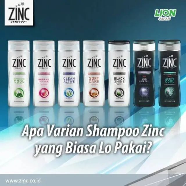 Zinc shampoo 80ml | Lazada Indonesia
