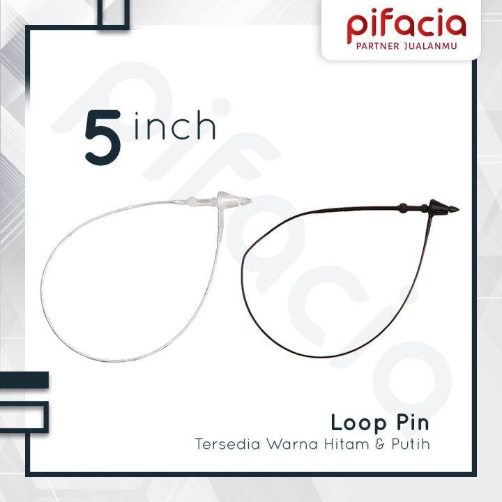 LOOP PIN / LOCK PIN KERUCUT / STRING PIN SEGITIGA UKURAN 5 INCH Isi ...