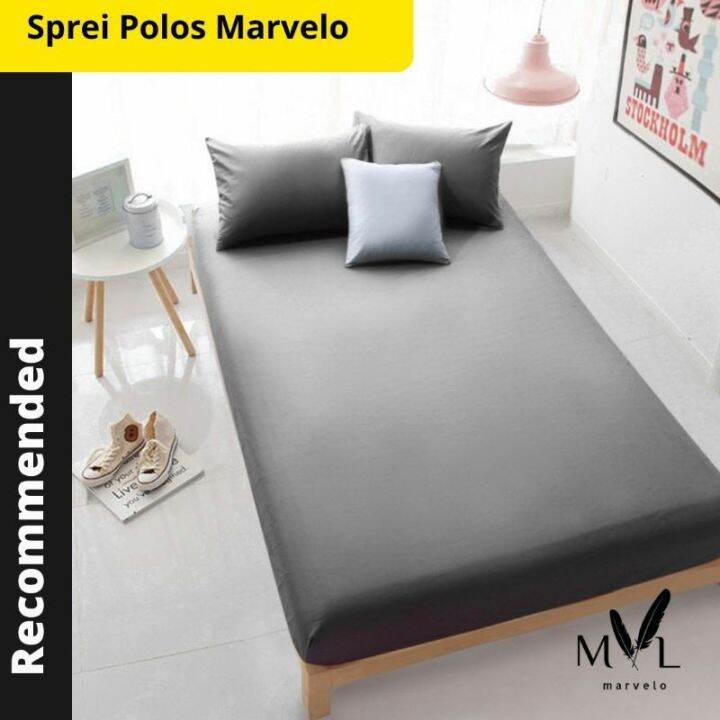 SPREI SET 120x200 DISPERS PREMIUM POLOS MARVELO | Lazada Indonesia
