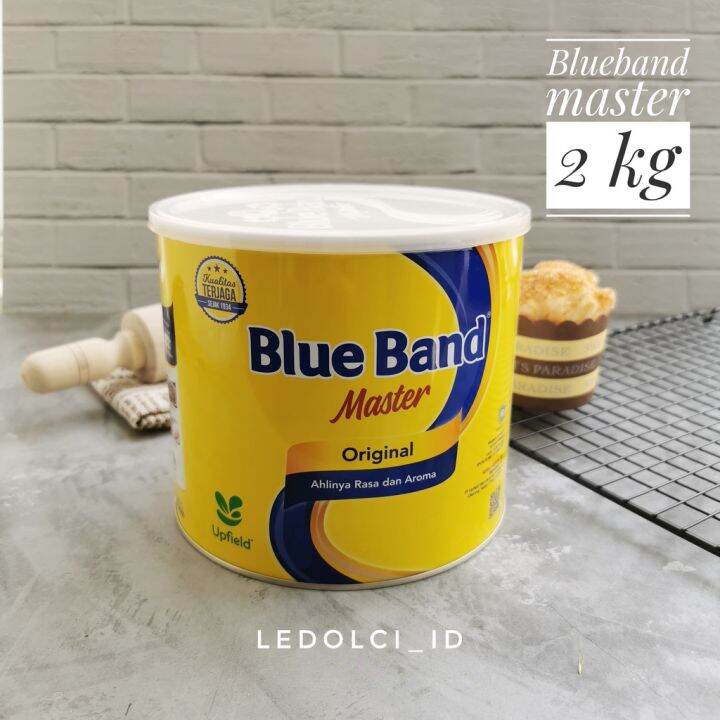 BLUE BAND BLUEBAND MASTER ORIGINAL MARGARIN 2 KG (KEMASAN KALENG ...