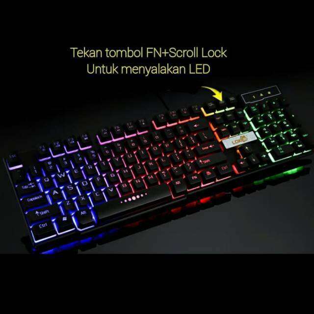 Keyboard Gaming RGB LED - LDKAI R260 | Lazada Indonesia
