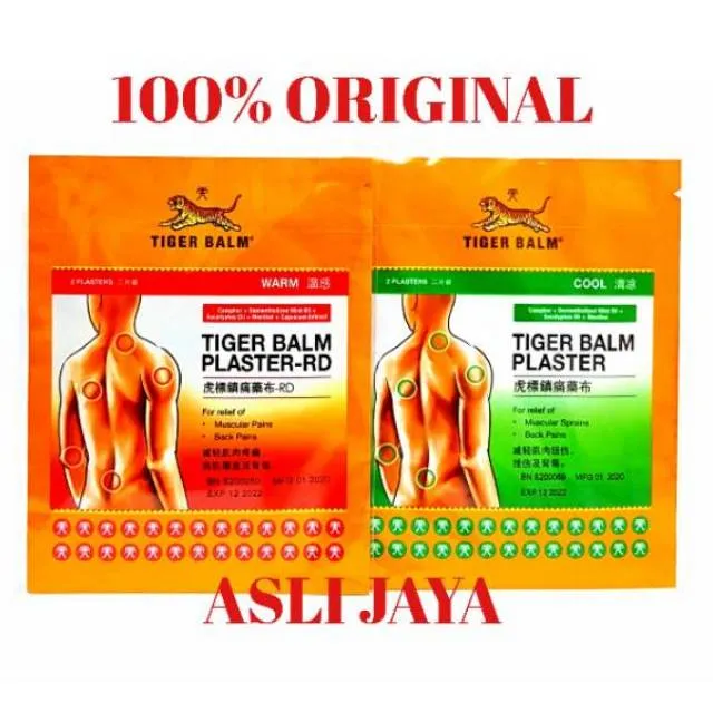 TIGER BALM PLASTER - Koyo Pereda Nyeri Otot | Lazada Indonesia