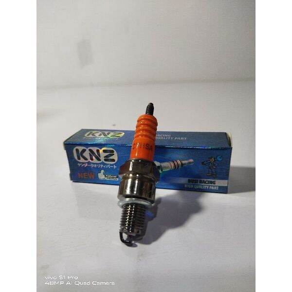 busi motor C7HSA bebek dan matic drat pendek KNZ | Lazada Indonesia
