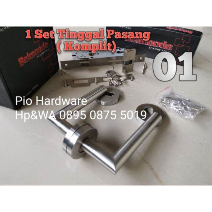 Handel Hotel Lengkap Dengan Body dan Silinder model Putar | Lazada ...