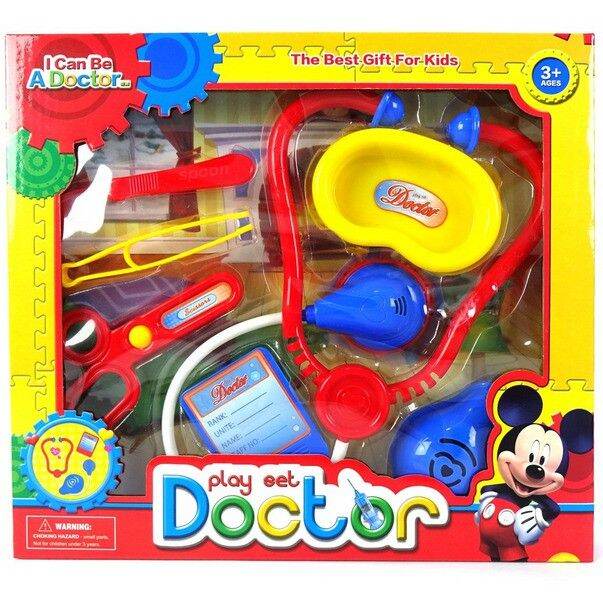 Mickey Mouse I Can be a Doctor Playset Mainan Dokter Dokteran | Lazada ...