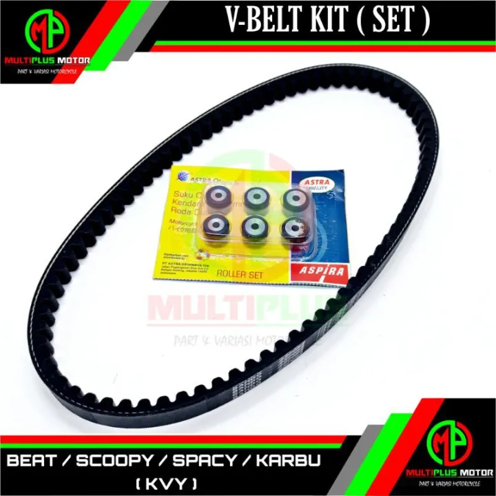 Vanbelt Van belt Vanbel Van bel Fanbel V-BELT Setreng matic ASPIRA,BEAT ...