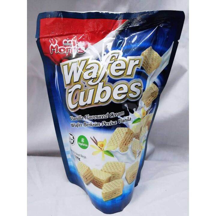 MORRIS WAFER CUBES VANILLA FLAVOURED CREAM 100G | Lazada