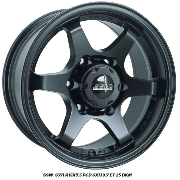 Velg Mobil SSW S371 Ring 15x7.5 Pcd 6x139.7 ET 25 BKM | Lazada Indonesia