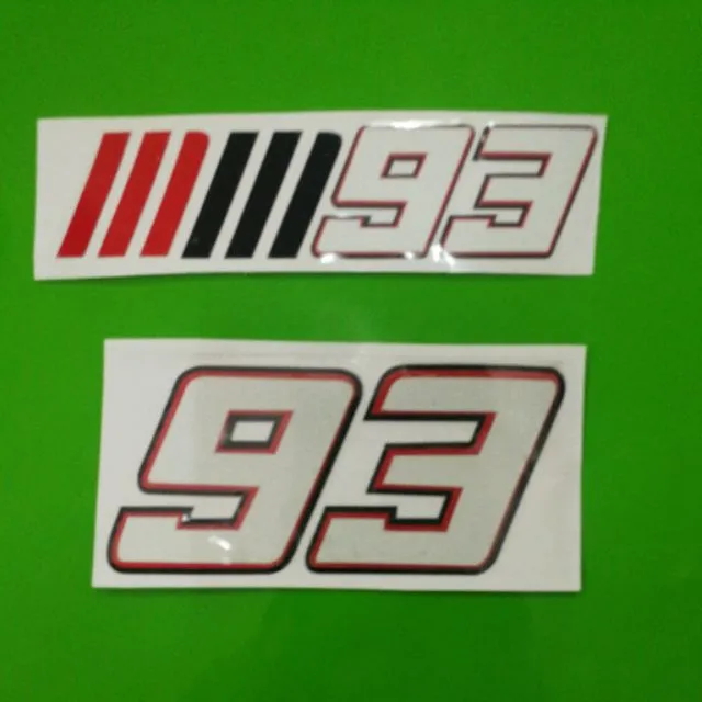 STICKER 93 MARK MARQUEZ | Lazada