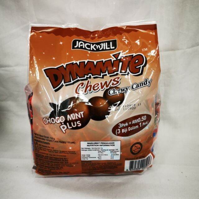 DYNAMITE CHEWS 750G(+/- 150PEK) | Lazada
