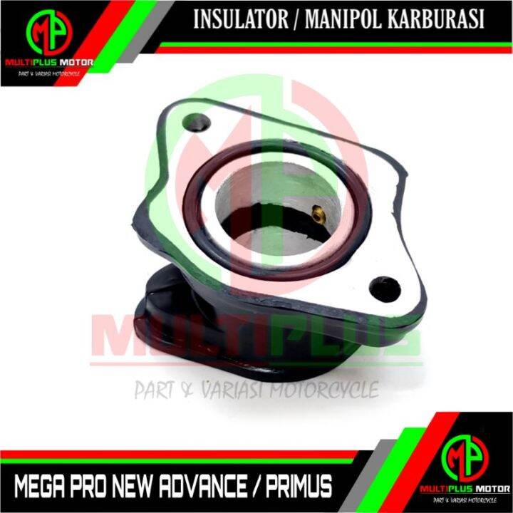 Manipol Manipul Manifold Insulator Intake karburasi karburator MEGA PRO NEW ADVANCE,MEGAPRO ...