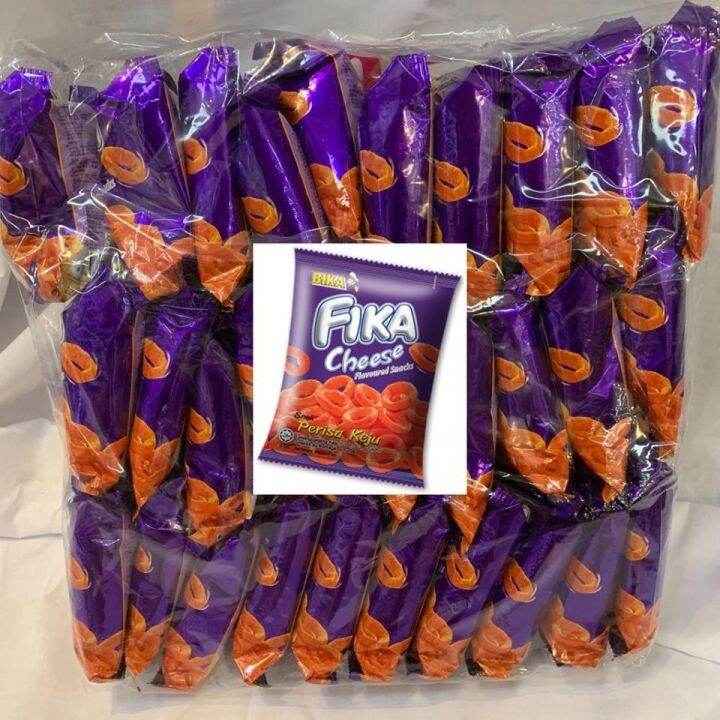 Bika Fika Cheese Flavoured Snacks (14g x 30) | Lazada