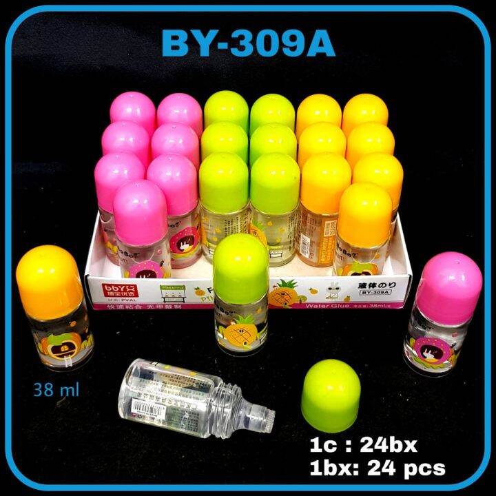 SOS Lem Kertas 38ml BOBO BY-309A / Lem Anak Sekolah | Lazada Indonesia