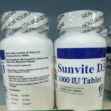 Sunvite Vitamin D 1000iu tablet 100s | Lazada