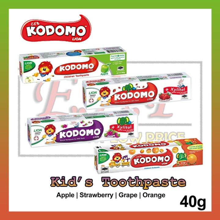 Kodomo Lion Children Toothpaste 40g | Lazada