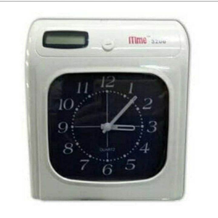 Mesin Absen / Absensi i-Time 3200 Absen Ceklok Pegawai Manual | Lazada ...
