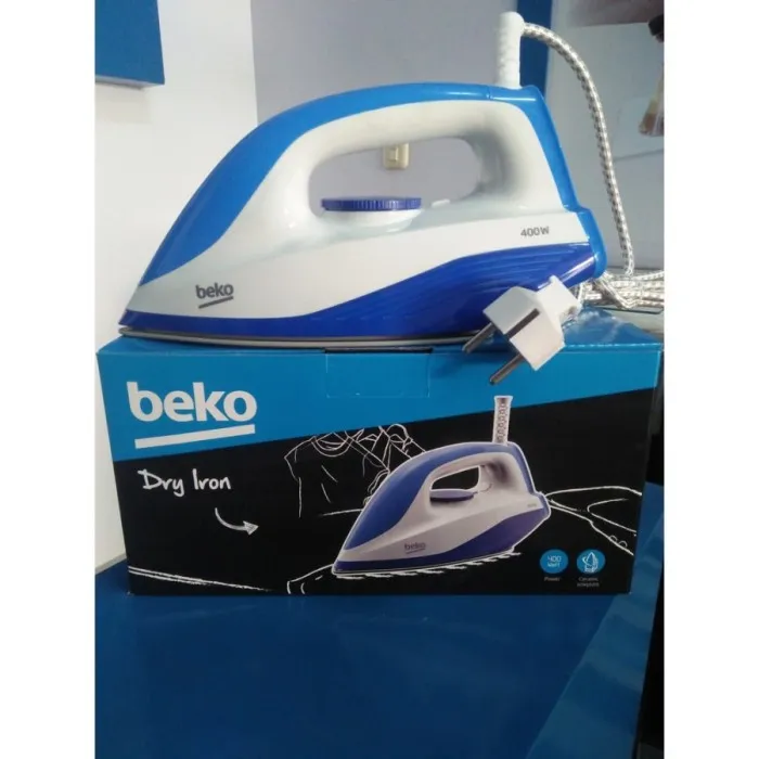 Setrika Beko Dim 6104B Biru Electric Dry Iron 400 Watt | Lazada Indonesia