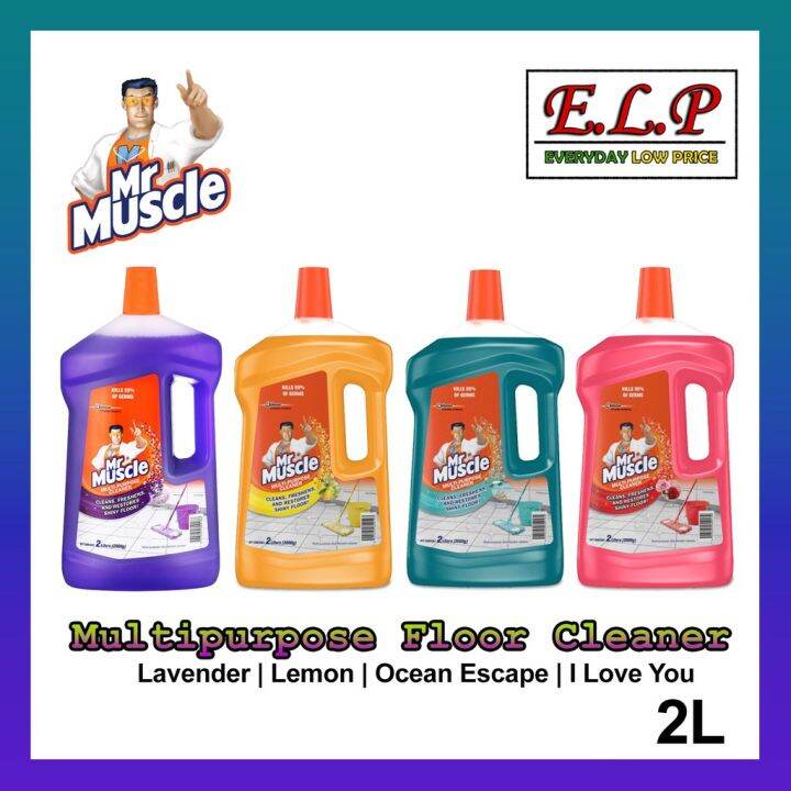 Mr Muscle 2L Multi-purpose Cleaner/ Floor Cleaner | Lazada