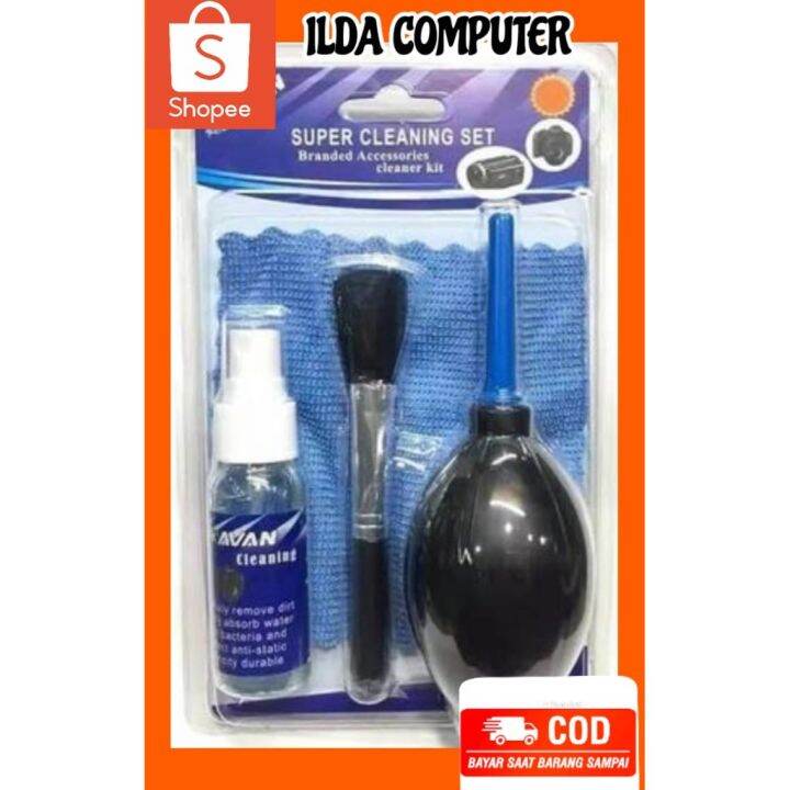 Pembersih Laptop Kamera LCD Monitor - Cleaner Kit | Lazada Indonesia