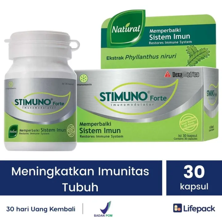 Stimuno Forte 30 Kapsul - Suplemen Daya Tahan Tubuh - LIFEPACK | Lazada ... Stimuno Forte 30 Kapsul - Suplemen Daya Tahan Tubuh - LIFEPACK | Lazada ...