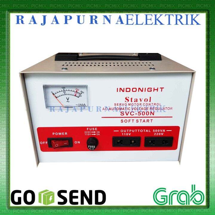 Stabilizer Servo Motor Indonight 500VA - 500 VA Stavol AVR ORIGINAL ...