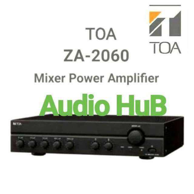 AMPLIFIER TOA ZA 2060 AMPLI ZA2060 ORIGINAL | Lazada Indonesia