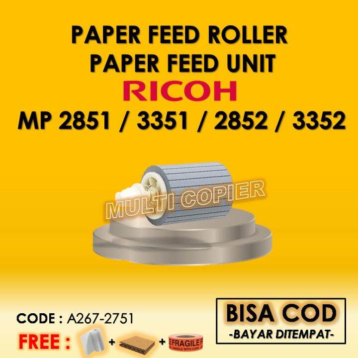 Paper Feed Roller Paper Feed Unit Ricoh Mp 2851 3351 2852 3352 | Lazada Indonesia