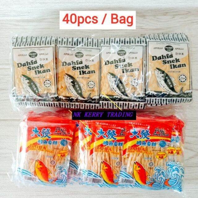 DAHFA SNEK IKAN SLICES 大发鱼丝/大发鱼片 40PCS | Lazada