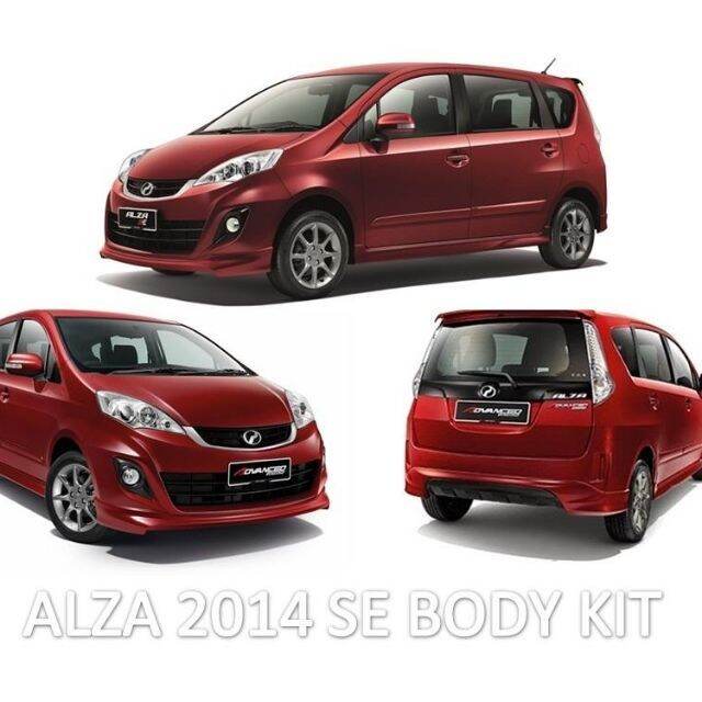 Perodua alza se bodykit siap cat | Lazada