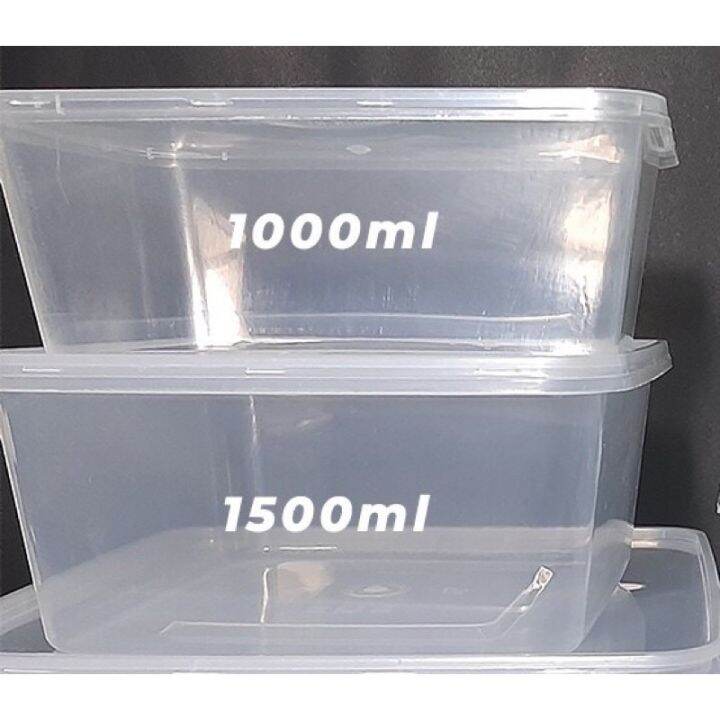 Thinwall Kotak 1000ml/1500ml isi 25set | Lazada Indonesia