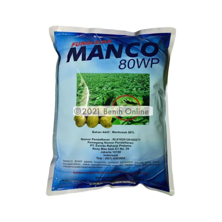 FUNGISIDA - MANCO 80WP - 1KG - EXINDO RAHARJA raincozeb mantazeb ...