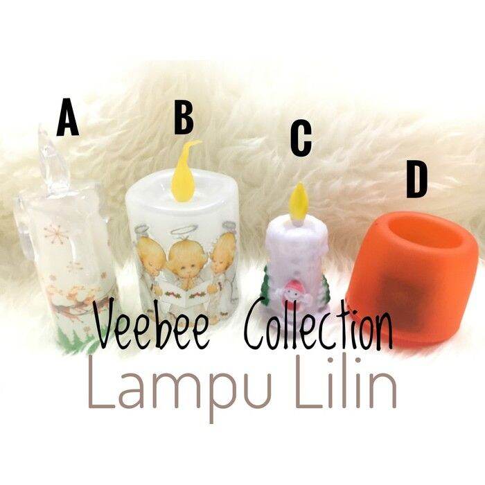 Lampu Lilin hias diorama D/lampu lilin/lampu meja/lampu hias | Lazada ...
