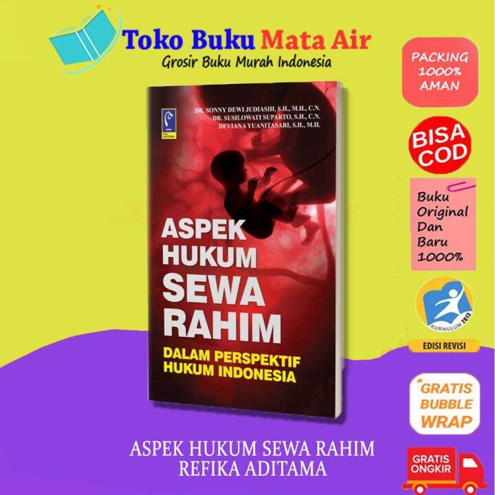 BUKU ASPEK HUKUM SEWA RAHIM - DR. SONNY REFIKA | Lazada Indonesia
