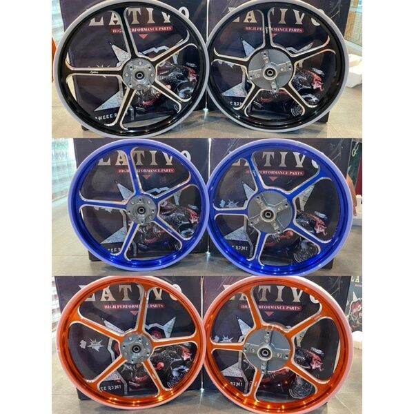 SPORT RIM LATIVO FG505 PNP RS150 (FREE BEARING DAN BUSH ) | Lazada