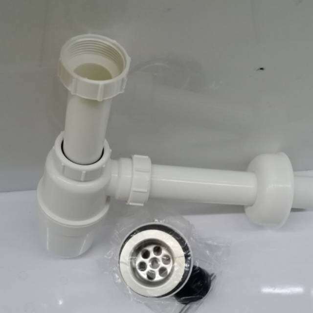 Sifon wastafel plastik || sifon botol plastik | Lazada Indonesia