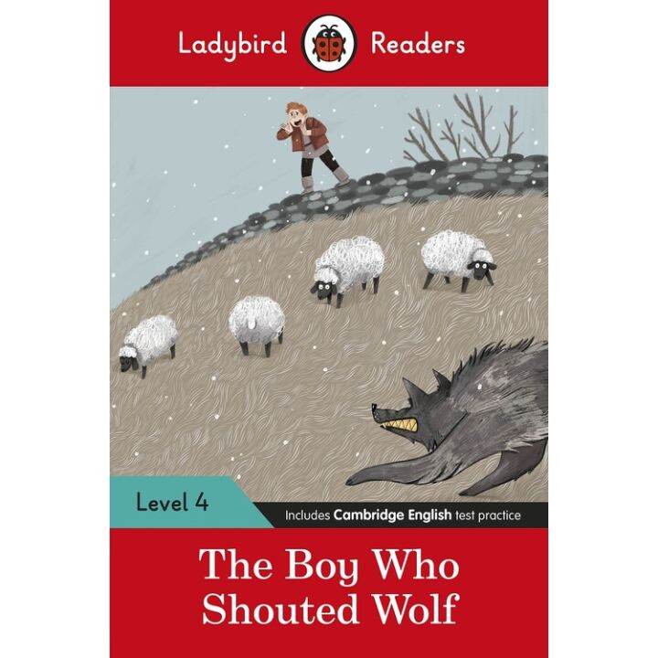 LADYBIRD READERS 4:THE BOY WHO SHOUTED WOLF WITH CODE BY DKTODAY | Lazada.co.th